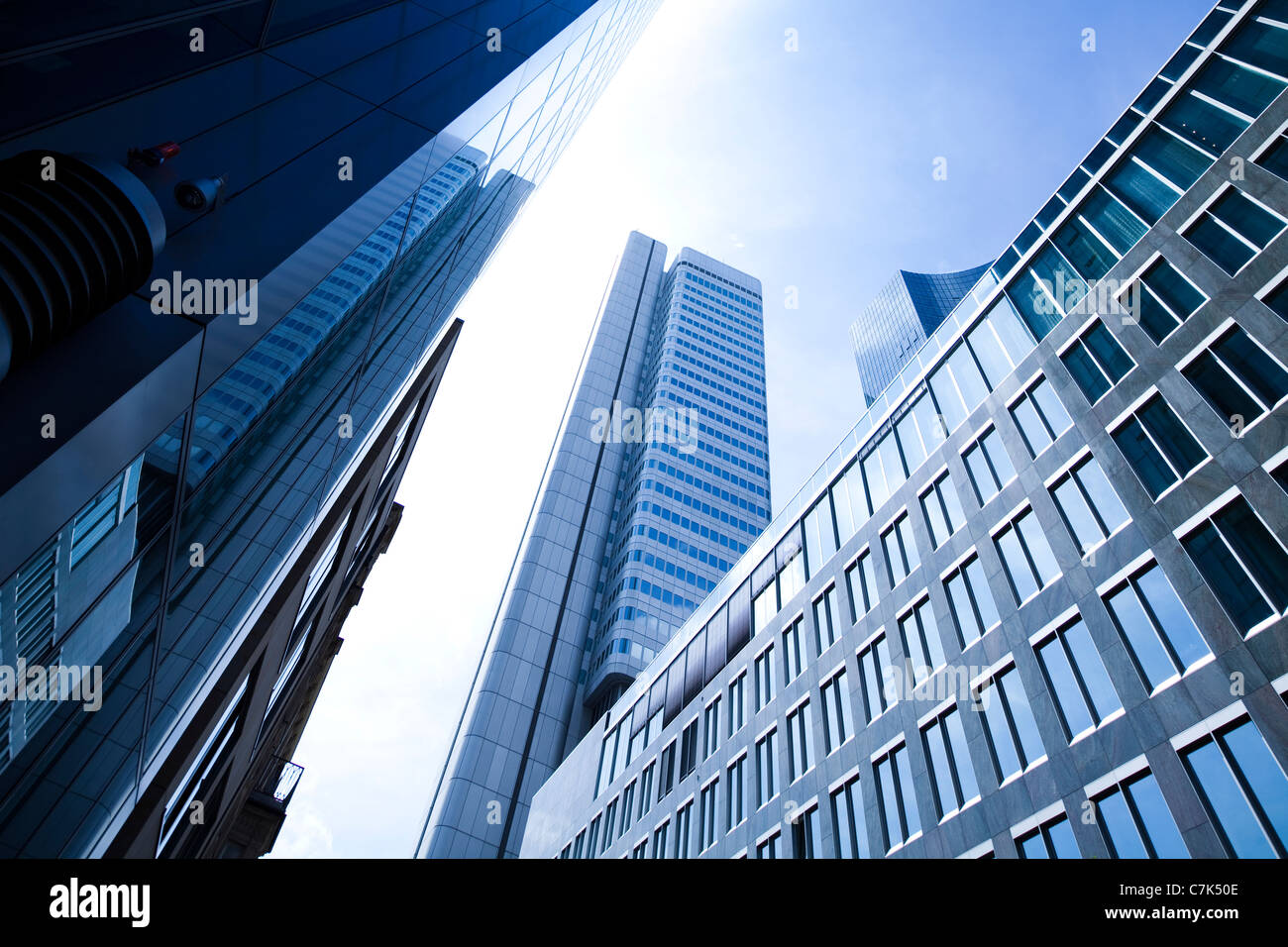 Buildings in perspective Stock Photo - Alamy