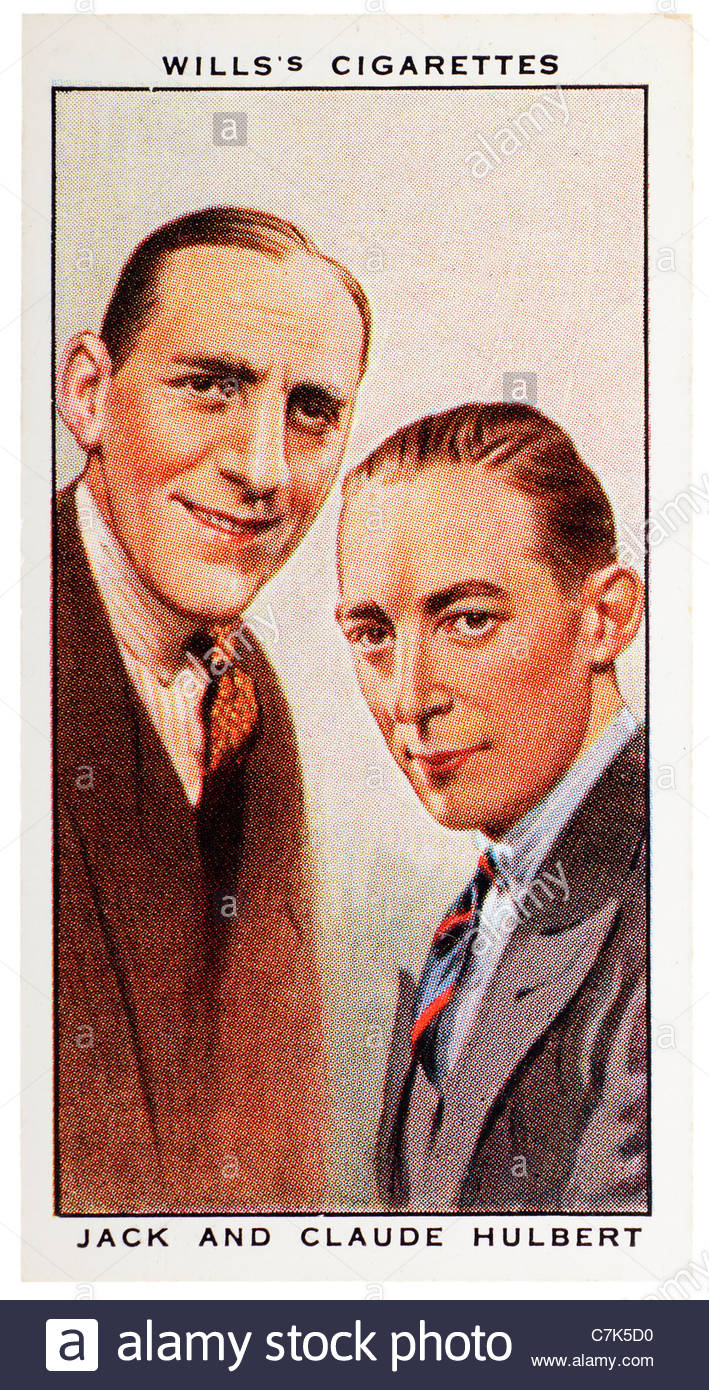Jack And Claude Hulbert High Resolution Stock Photography and Images ...
