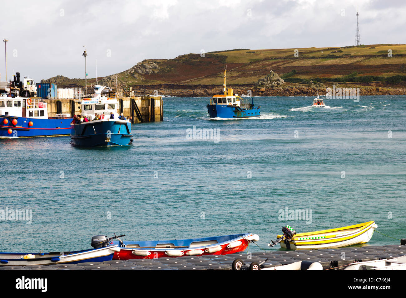 Scilly boats hi-res stock photography and images - Alamy