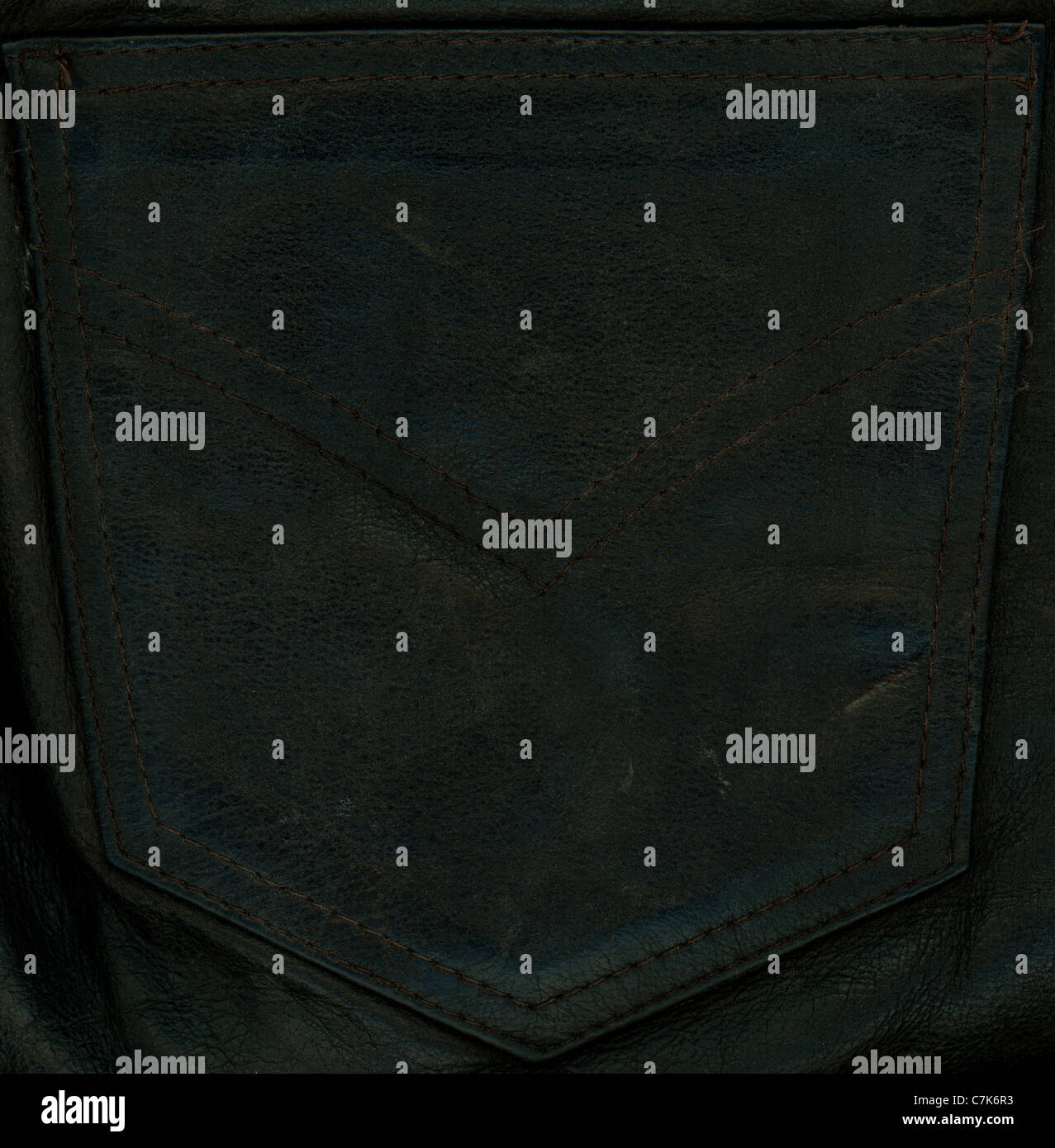 Back Pocket of leather pants Stock Photo - Alamy