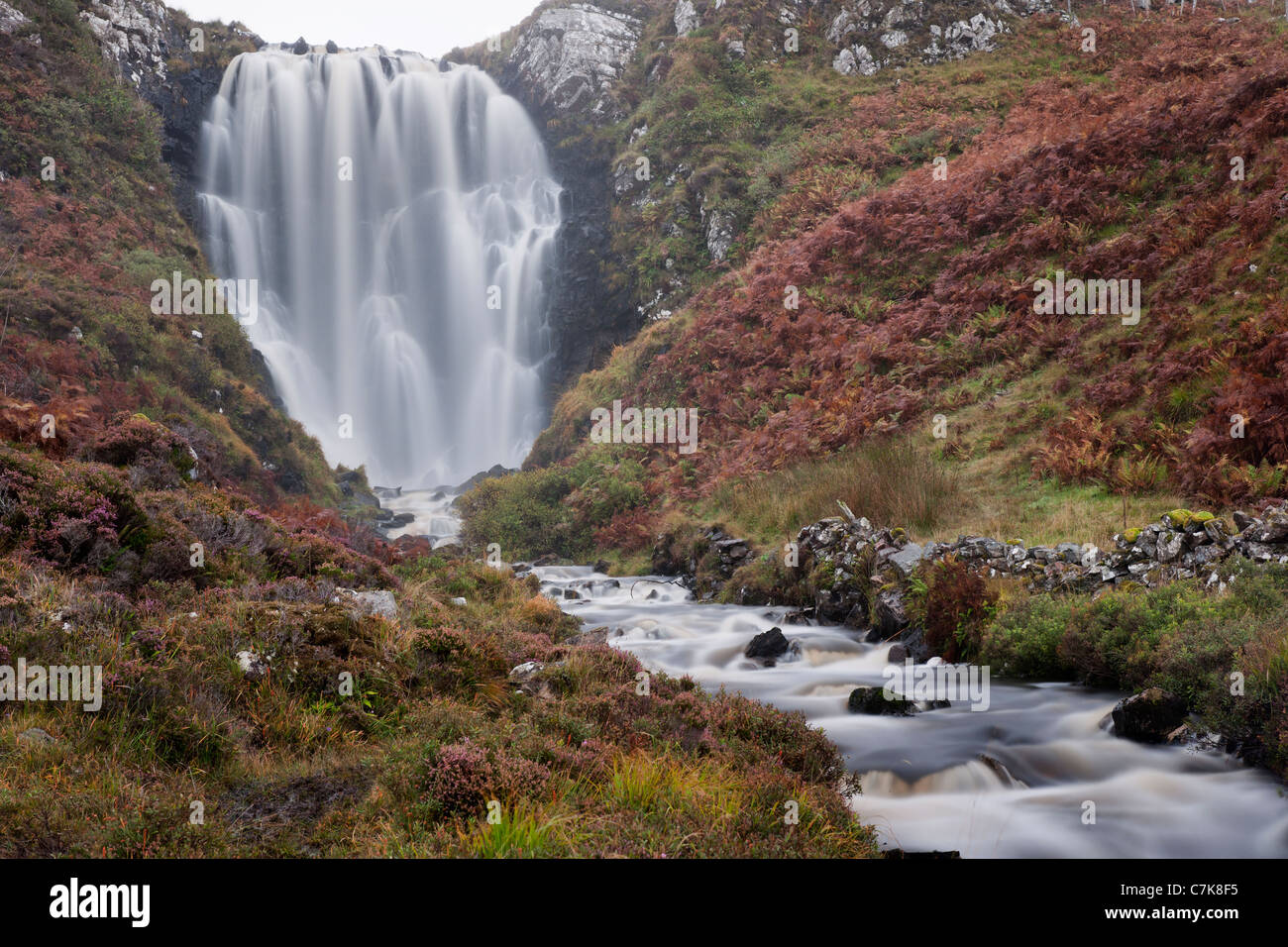 Clashnessie waterfall hi-res stock photography and images - Alamy