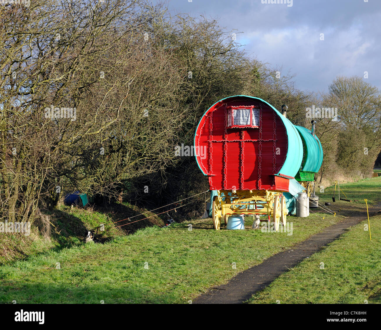 Gypsies camp hi-res stock photography and images - Alamy