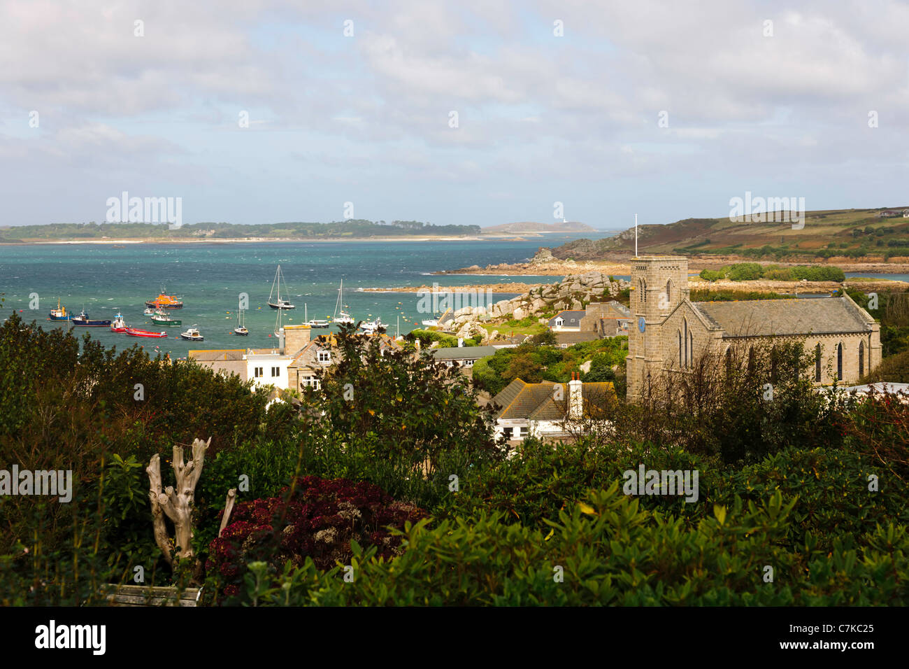 Hugh town st marys hi-res stock photography and images - Alamy