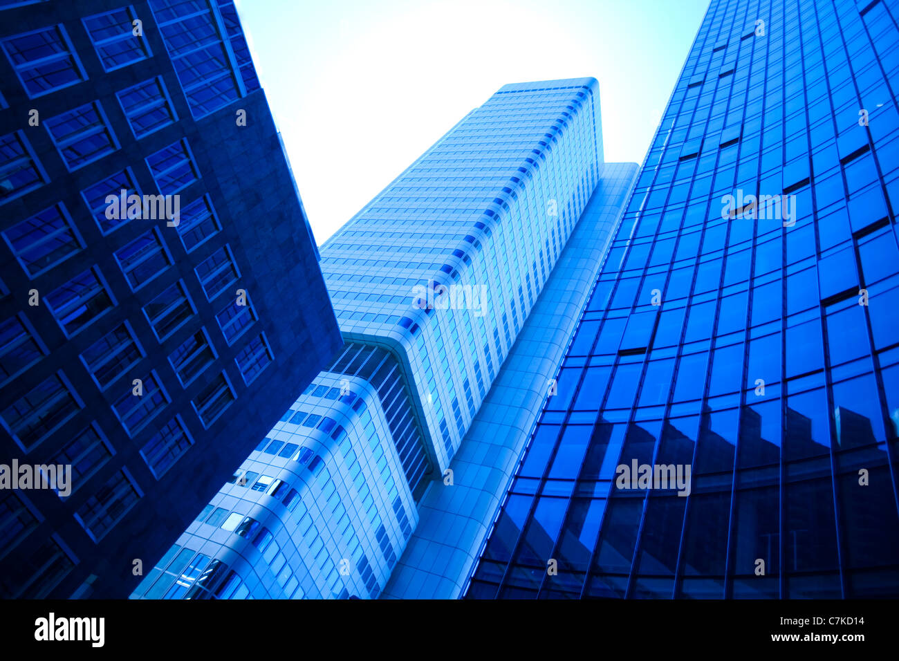 Buildings in perspective Stock Photo - Alamy