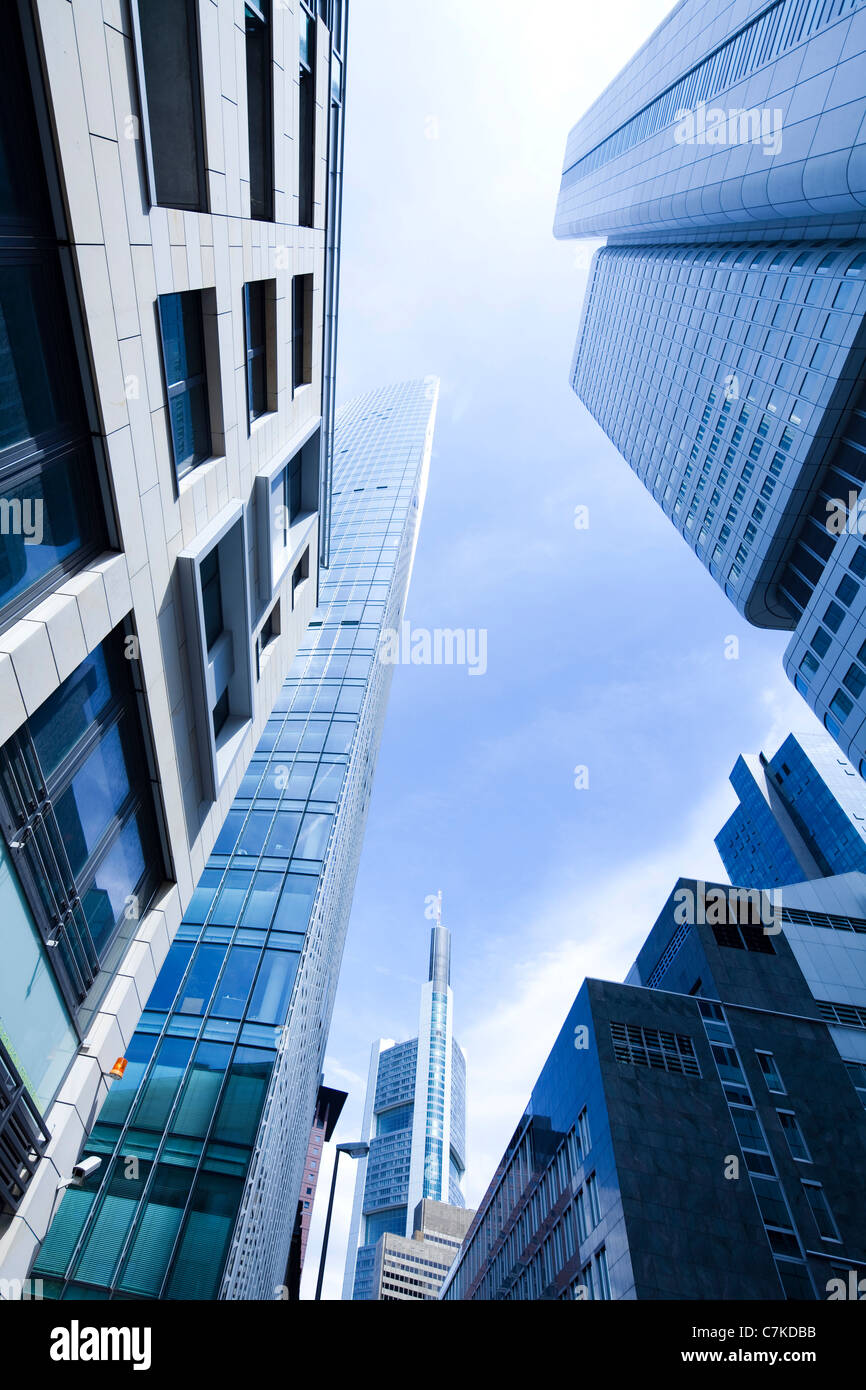 Corporate buildings in perspective Stock Photo - Alamy