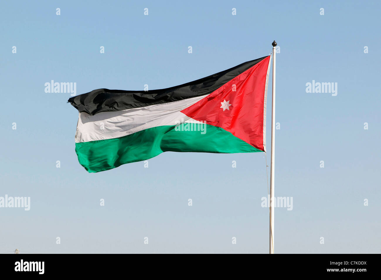 Flag over amman hi-res stock photography and images - Alamy
