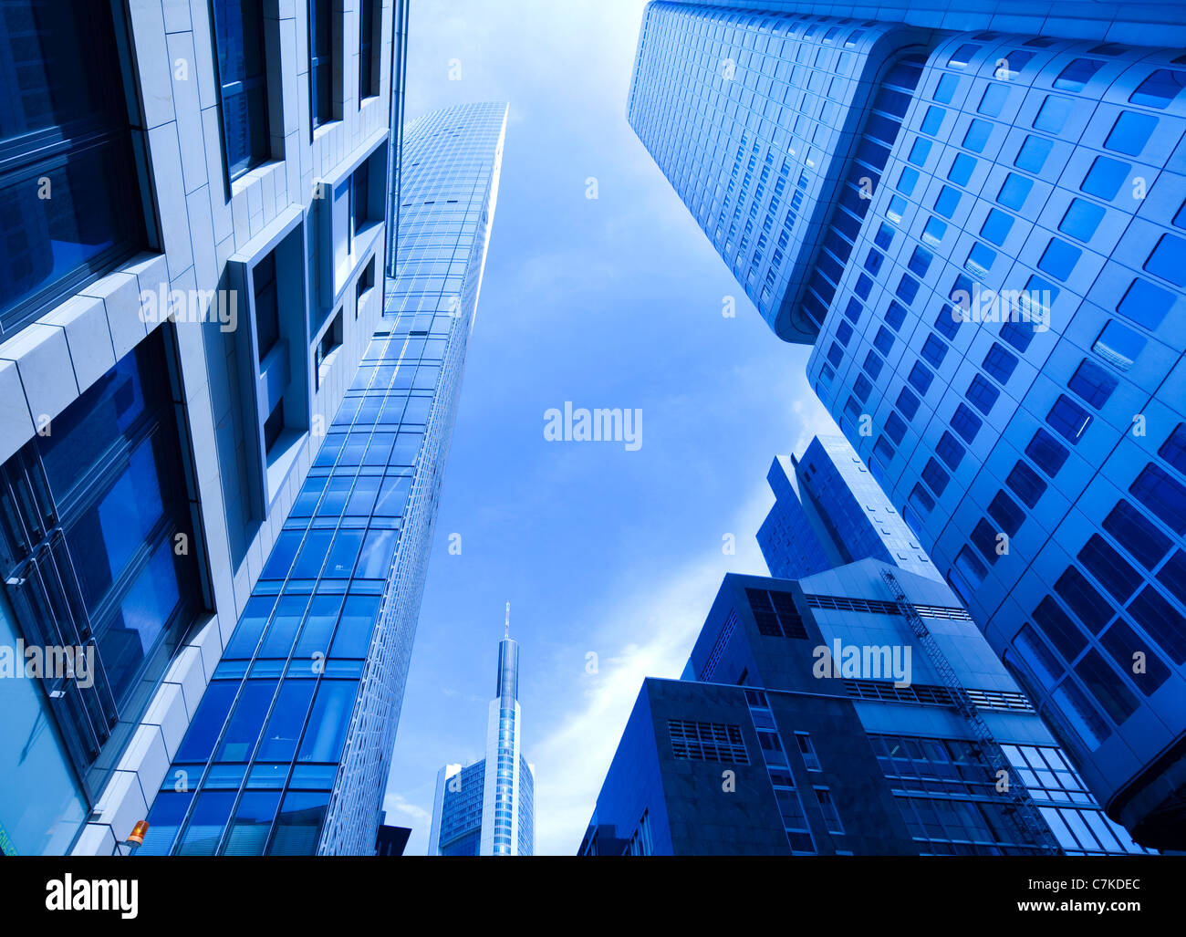 Corporate buildings in perspective Stock Photo - Alamy