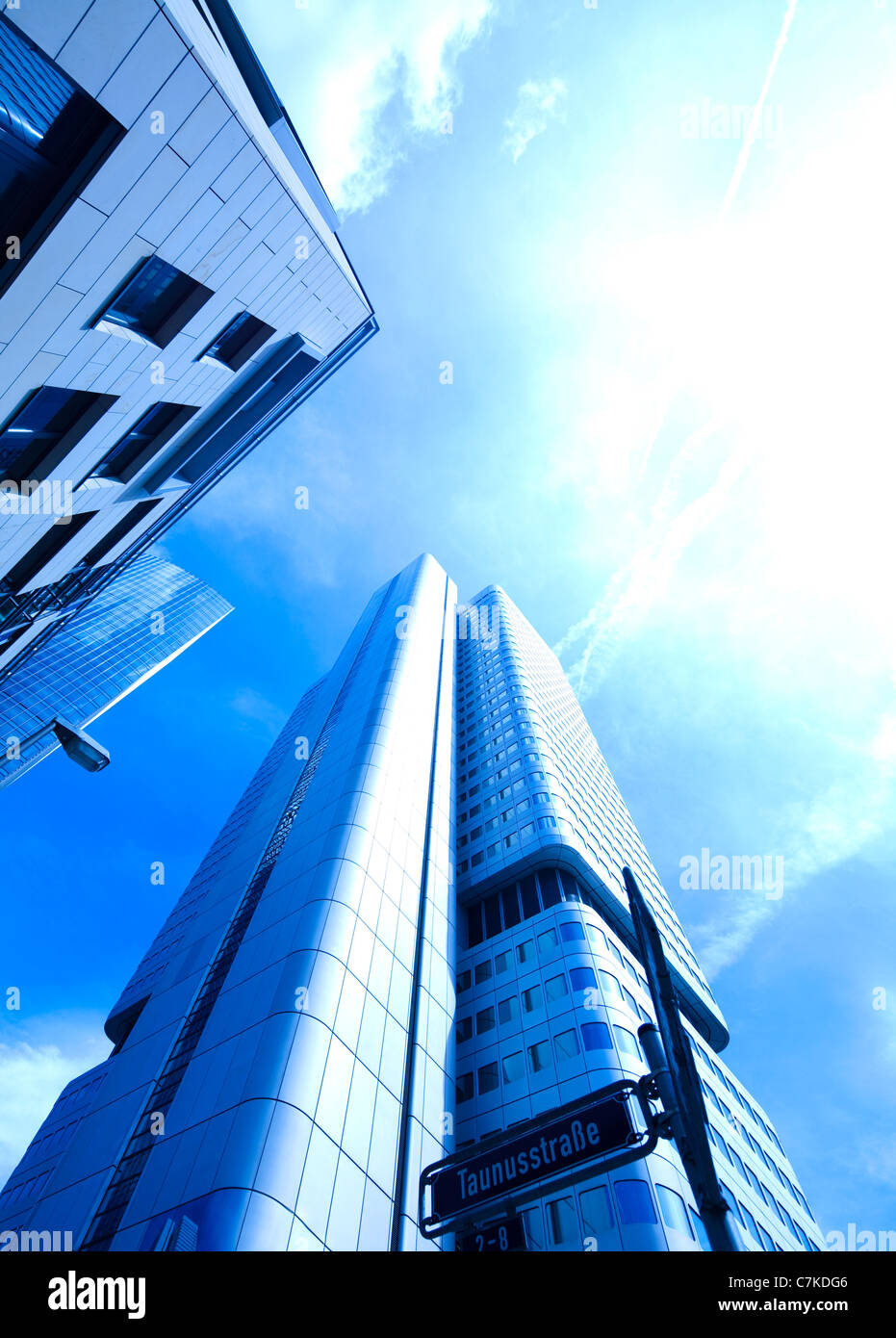 Corporate buildings in perspective Stock Photo - Alamy