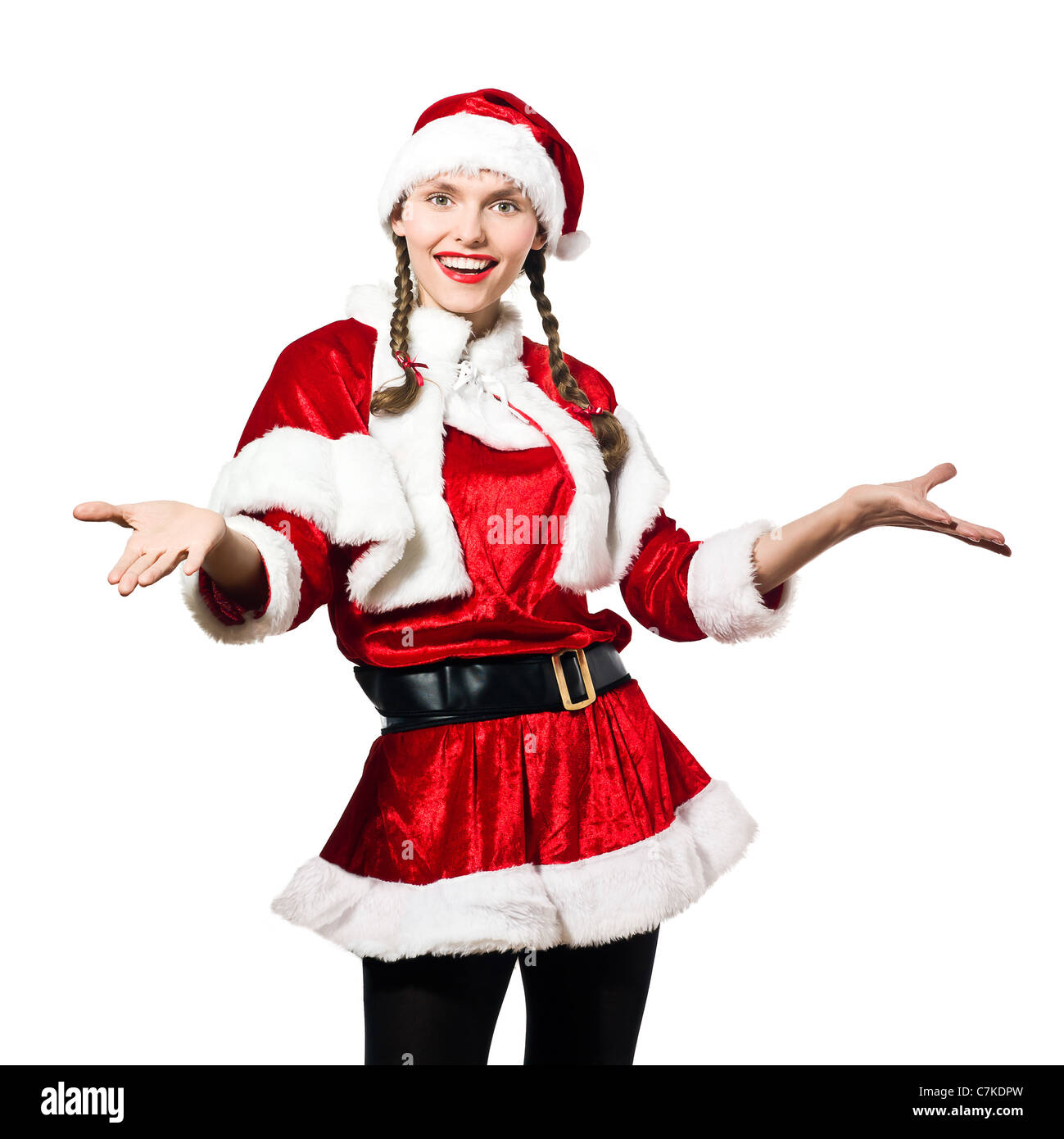 Saluting santa hi-res stock photography and images - Alamy