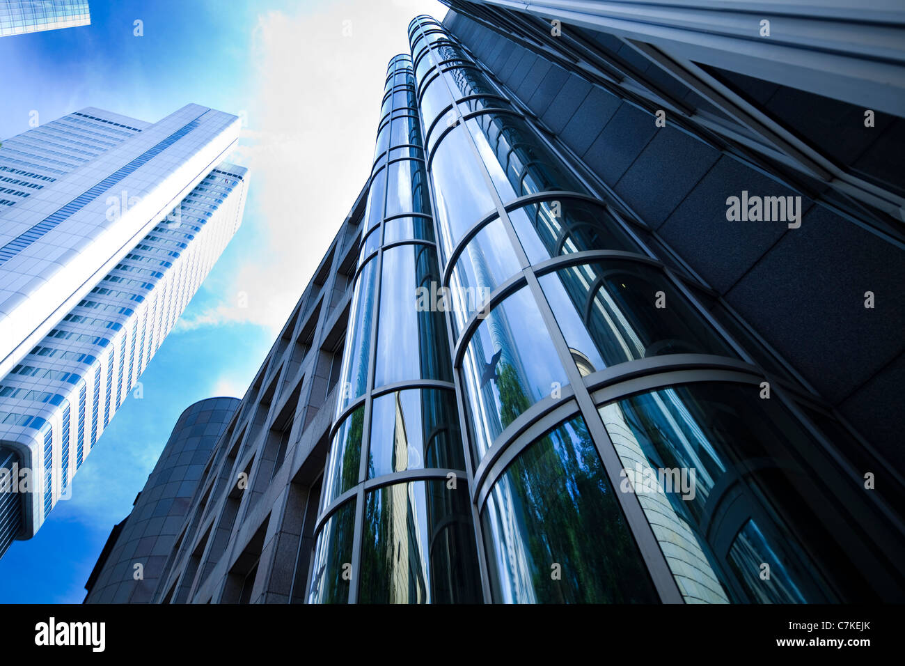 Buildings in perspective Stock Photo - Alamy