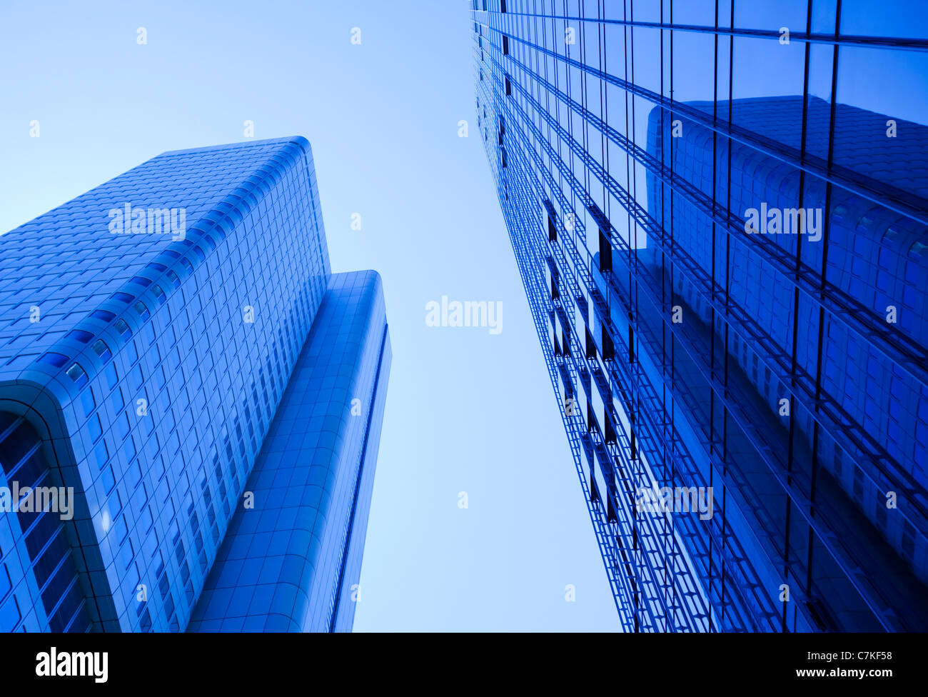 Corporate buildings in perspective Stock Photo - Alamy