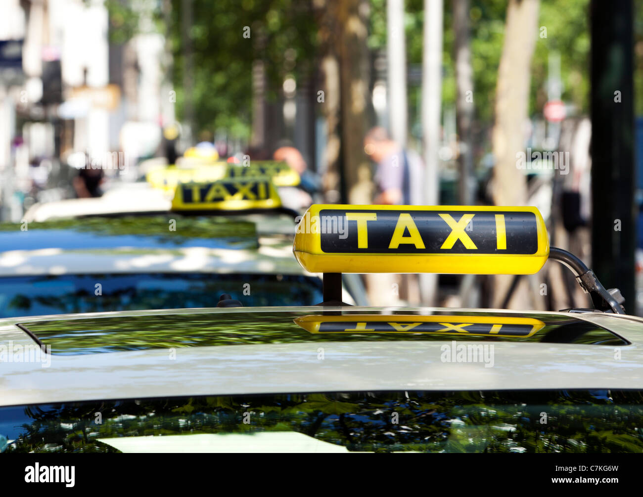 German taxi hi-res stock photography and images - Alamy