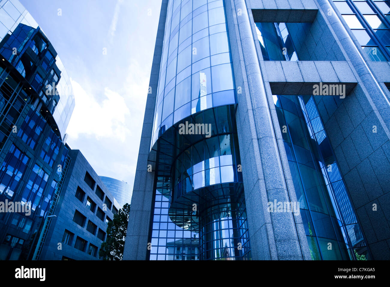 Buildings in perspective Stock Photo - Alamy