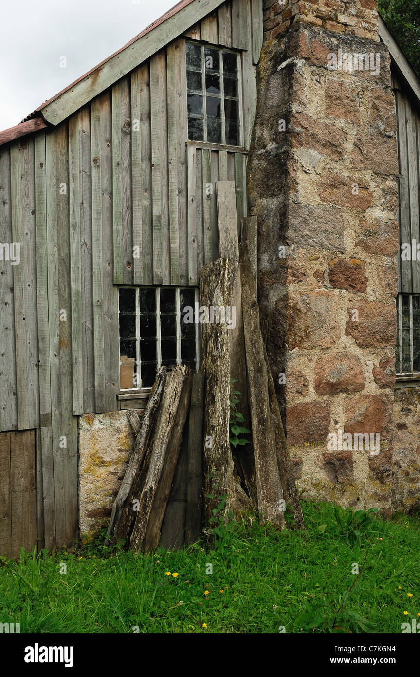 The Forest of Birse by the Bucket Mill near Finzean in Aberdeenshire ...