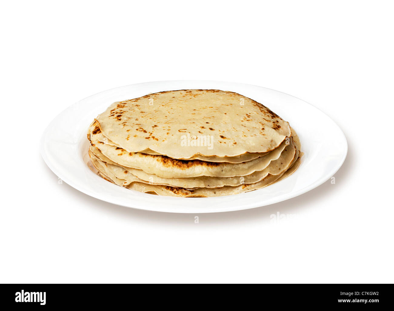 Flat as a pancake Cut Out Stock Images & Pictures - Alamy