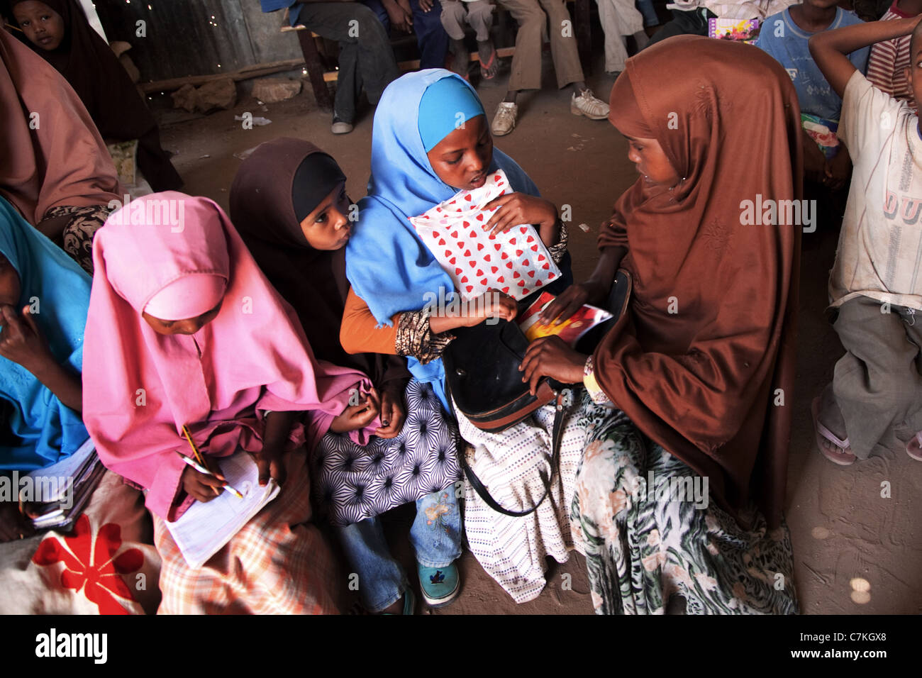 Somali girls laughing hi-res stock photography and images - Alamy