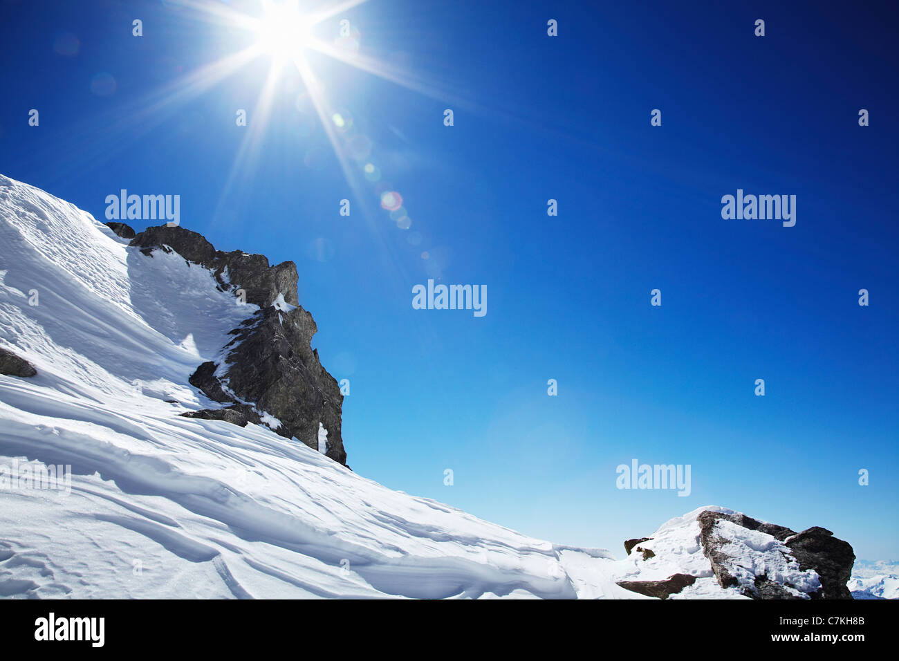Sun and snow hi-res stock photography and images - Alamy