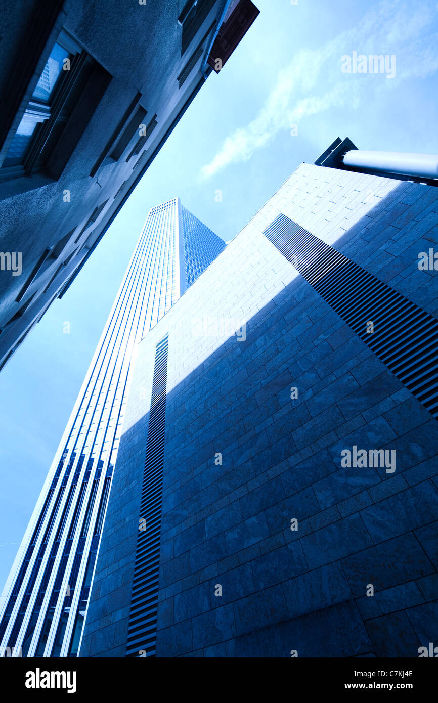 Corporate buildings in perspective Stock Photo - Alamy