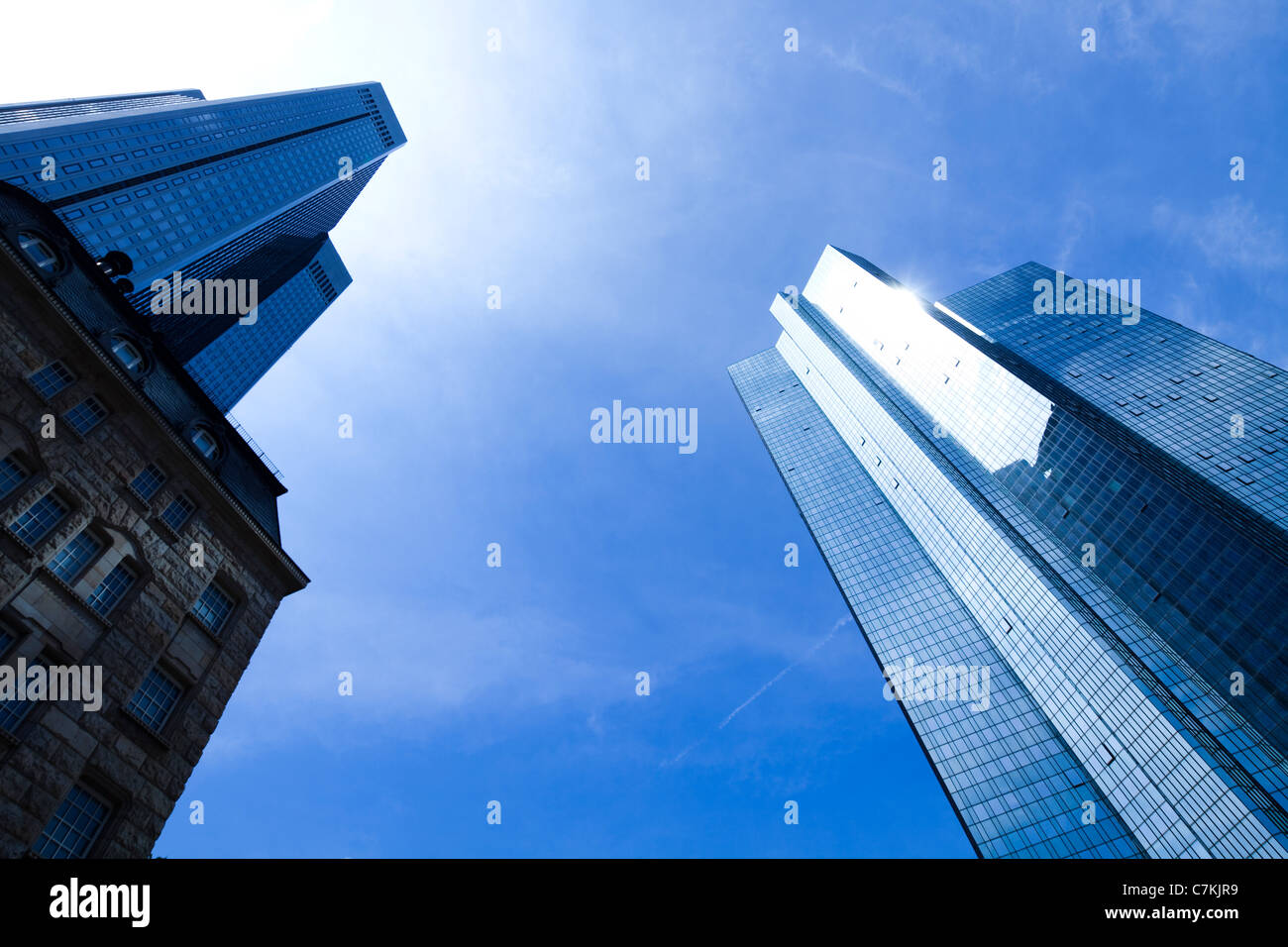 Corporate buildings in perspective Stock Photo - Alamy