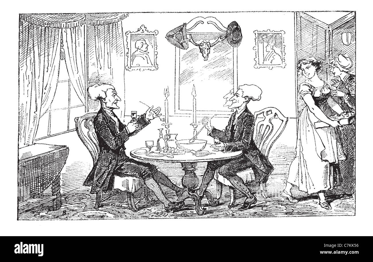 Thomas rowlandson drawing hi-res stock photography and images - Alamy