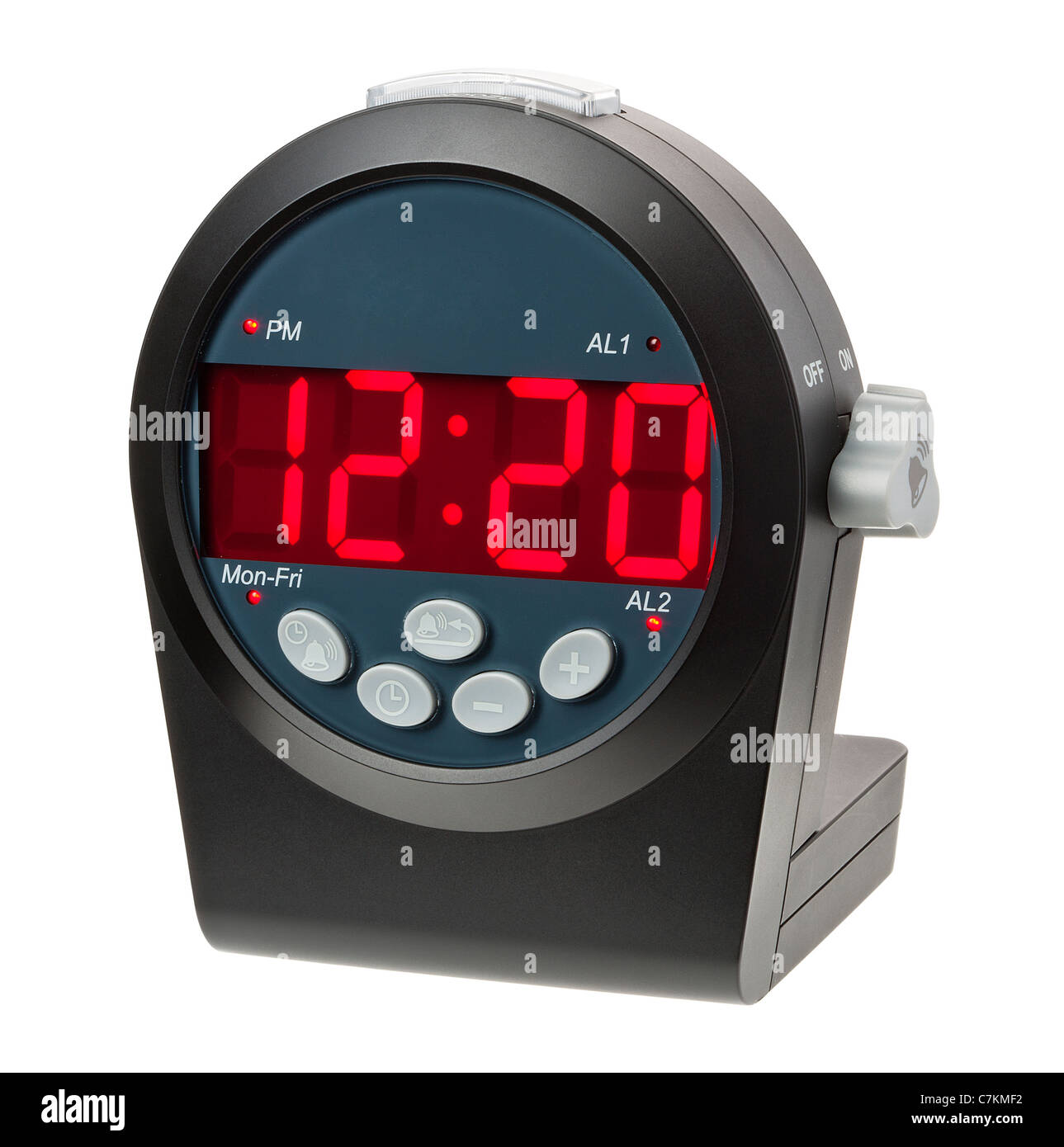 Digital alarm clock by bedside hi-res stock photography and images - Alamy