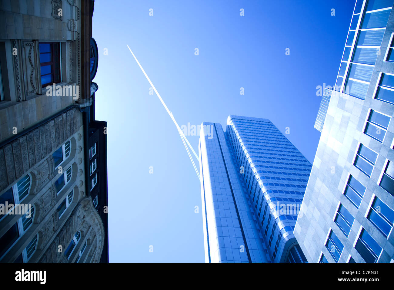 Buildings in perspective Stock Photo - Alamy