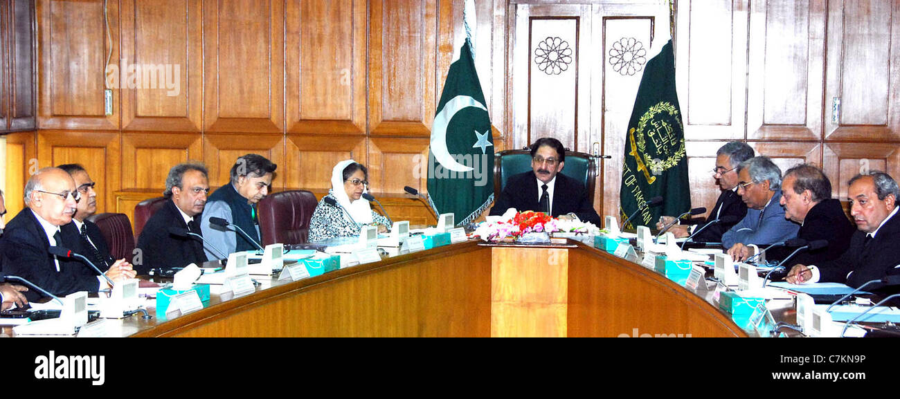 Chief Justice Iftikhar Muhammad Chaudhary in meeting with President and ...