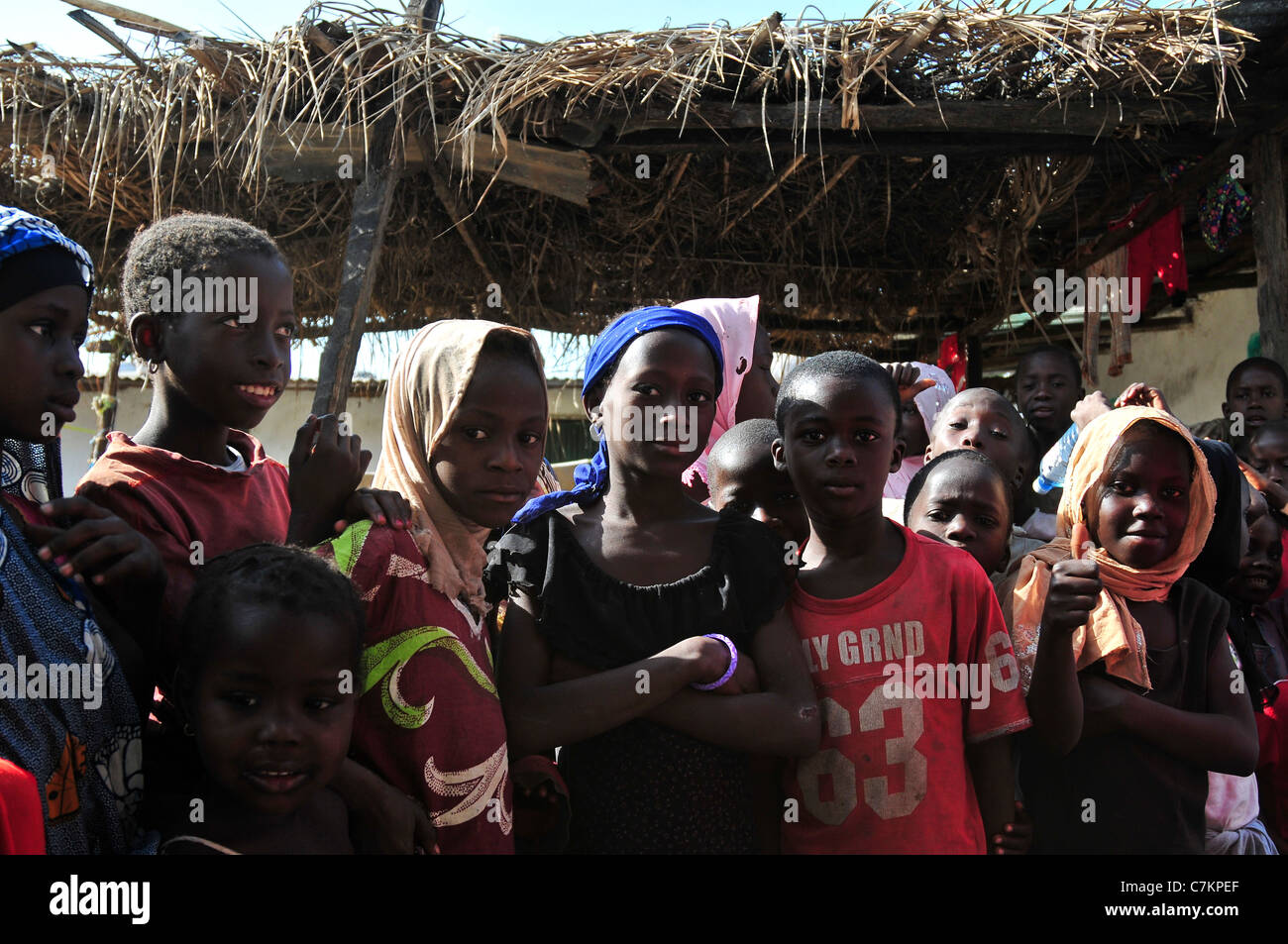 Mandinka kids posing Stock Photo - Alamy