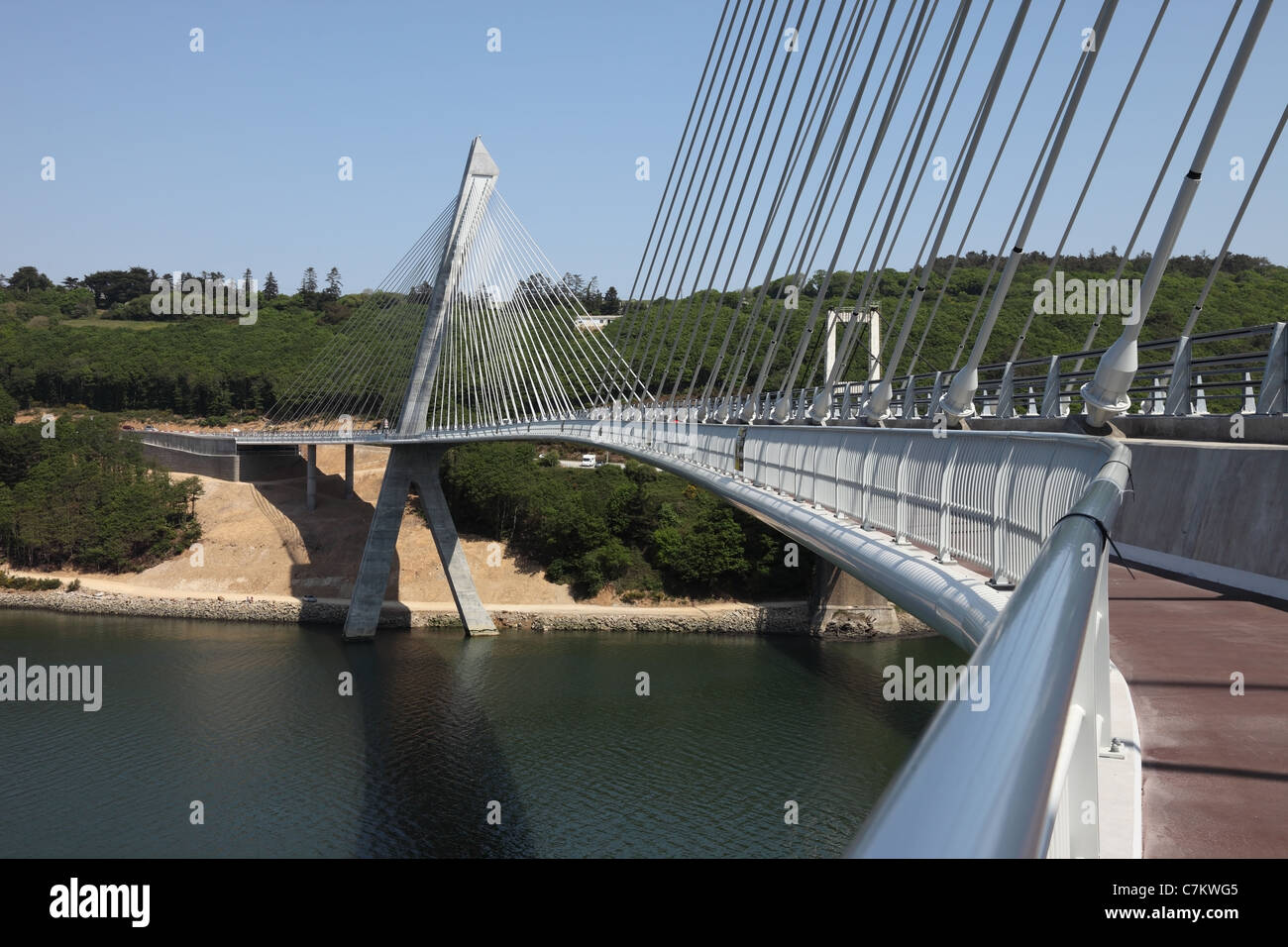 The New 2011 Terenez Bridge Designed by Architect Charles Lavigne ...