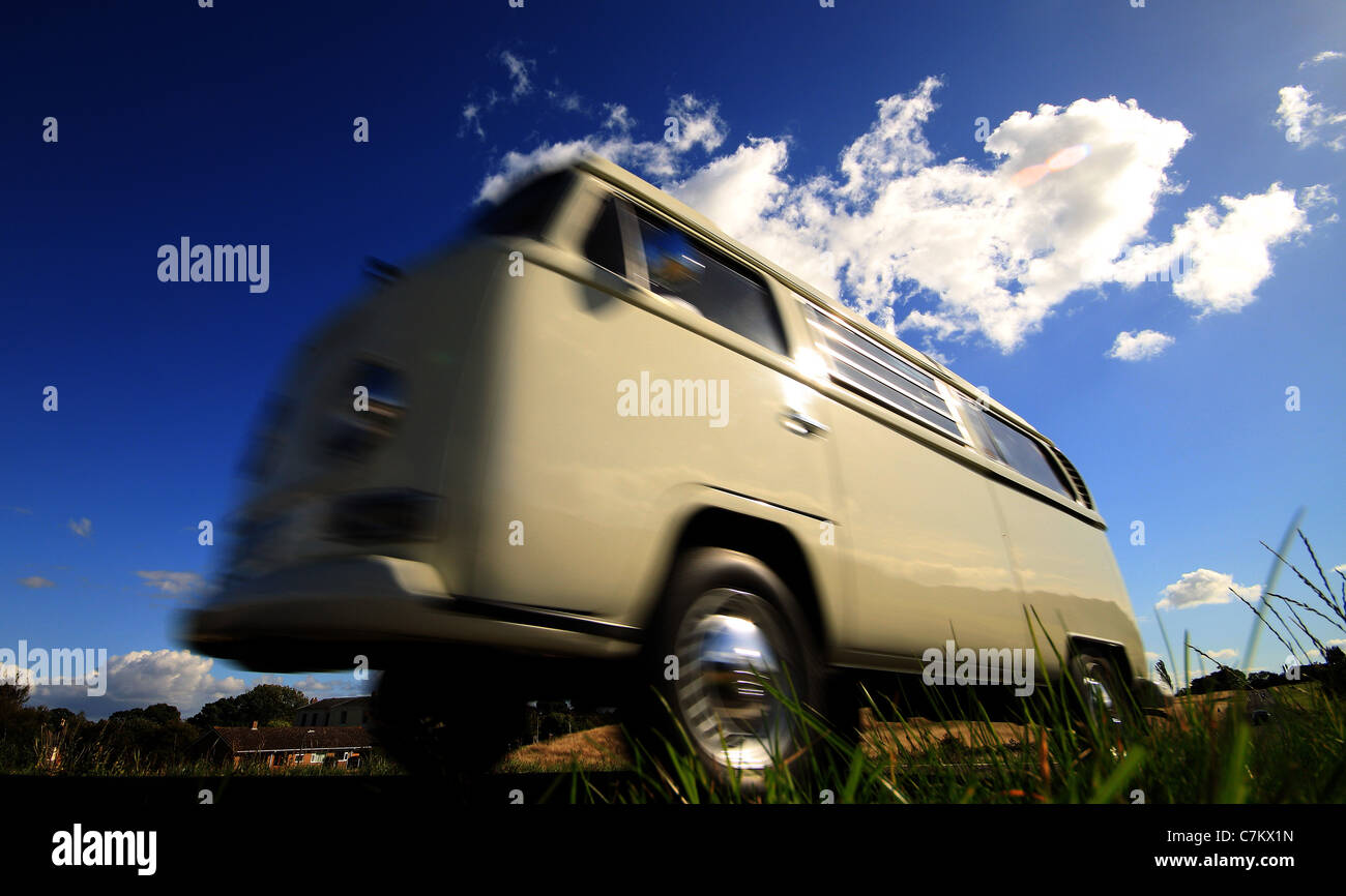 Volkswagen combi van Stock Photo - Alamy