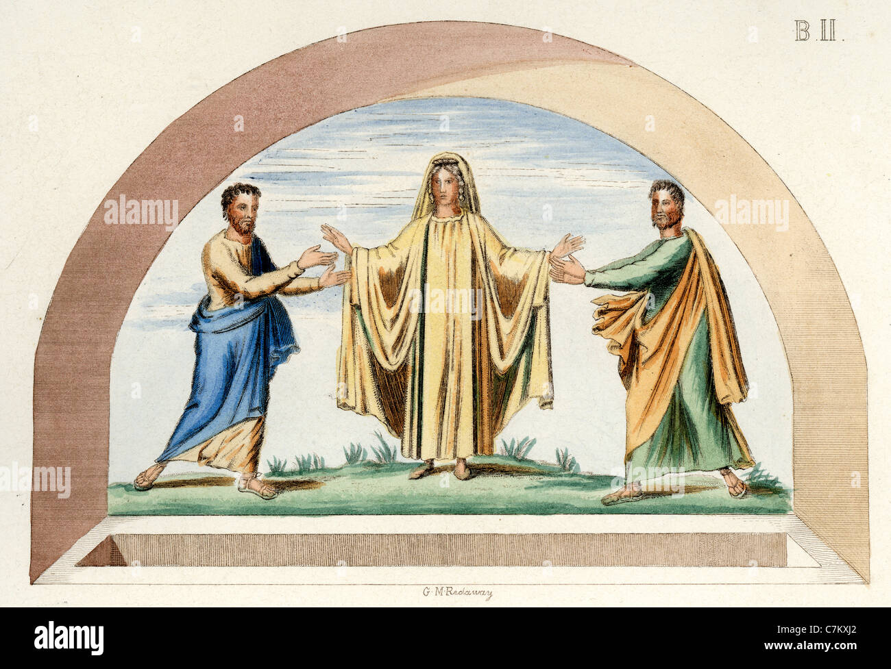 Christian catacombs painting hi-res stock photography and images - Alamy