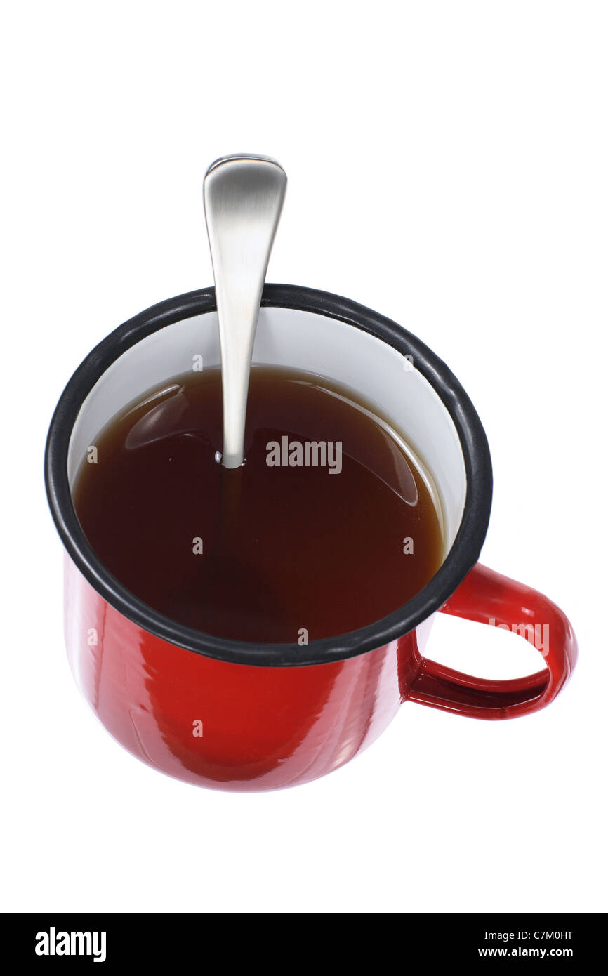 Coffee in Mug Stock Photo - Alamy