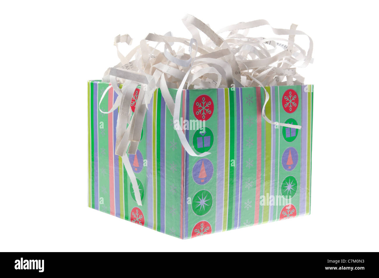 Gift paper cutout hi-res stock photography and images - Alamy