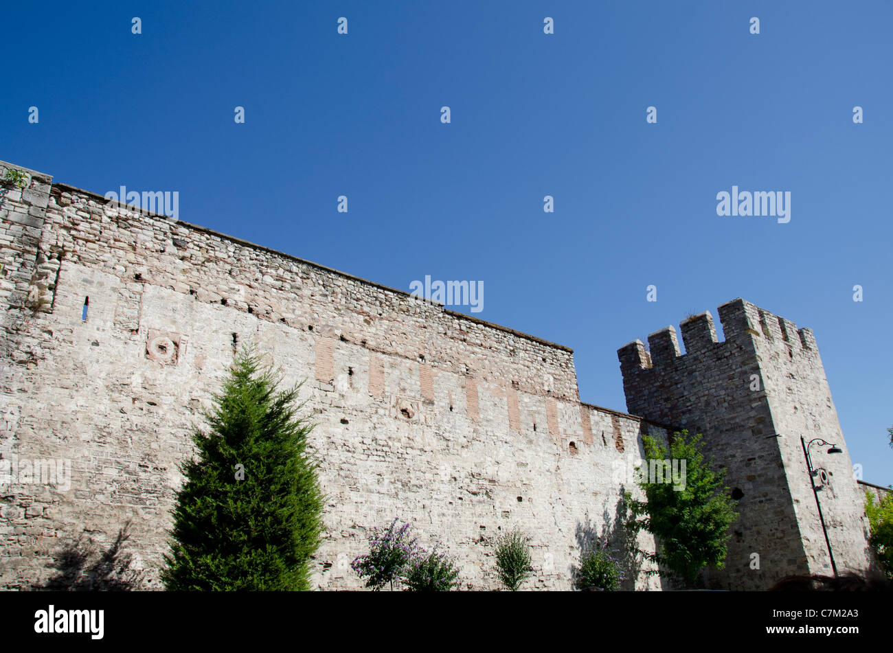 Turkey, Istanbul. Topkapi Palace (aka Topkapi Sarayi), circa 15th ...