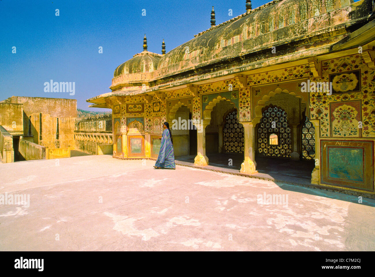Amber Fort (Amber Palace), Jaipur, Rajasthan, India Stock Photo - Alamy