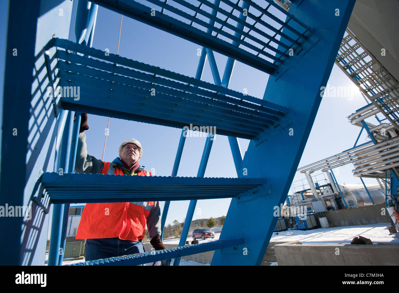 Industrial Staircase High Resolution Stock Photography and Images - Alamy