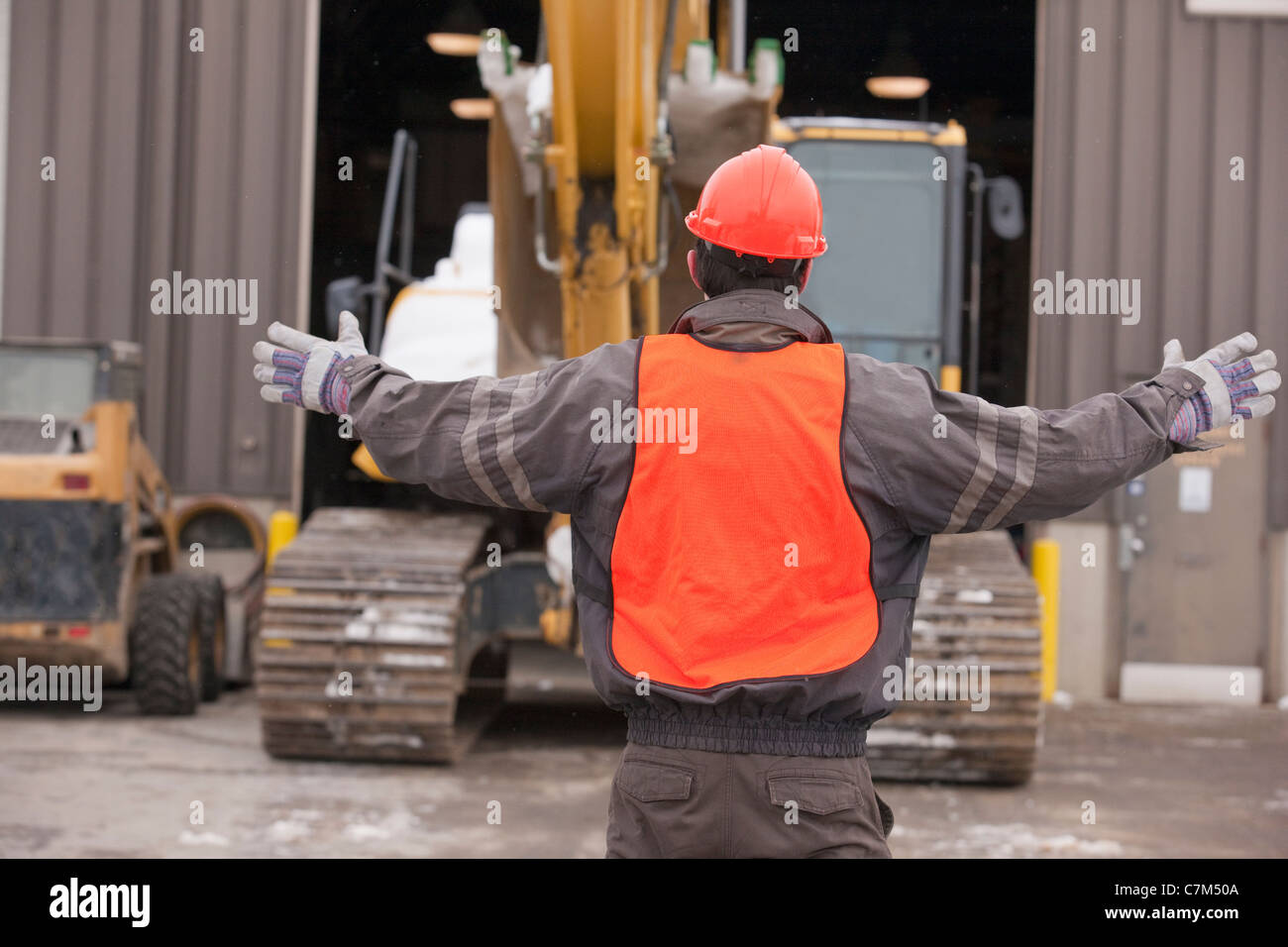 Earth mover arm hi-res stock photography and images - Alamy