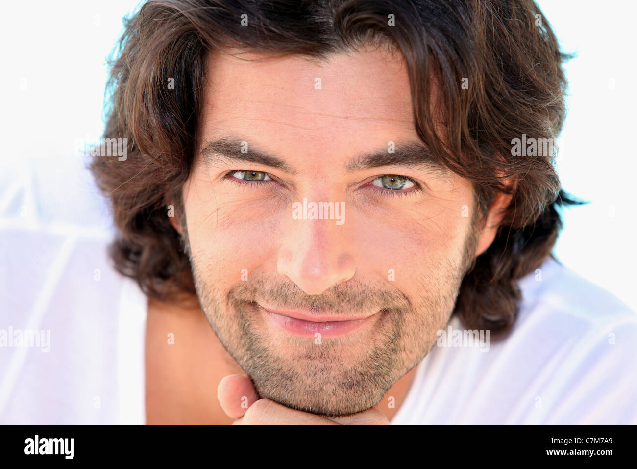 Portrait of a man Stock Photo - Alamy