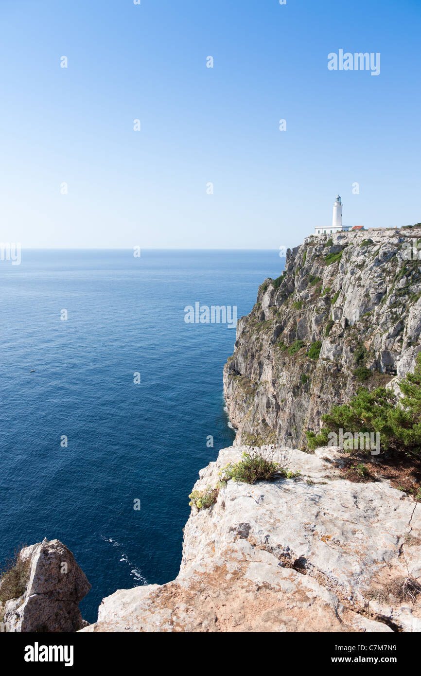 lighthouse in Formentera Stock Photo - Alamy