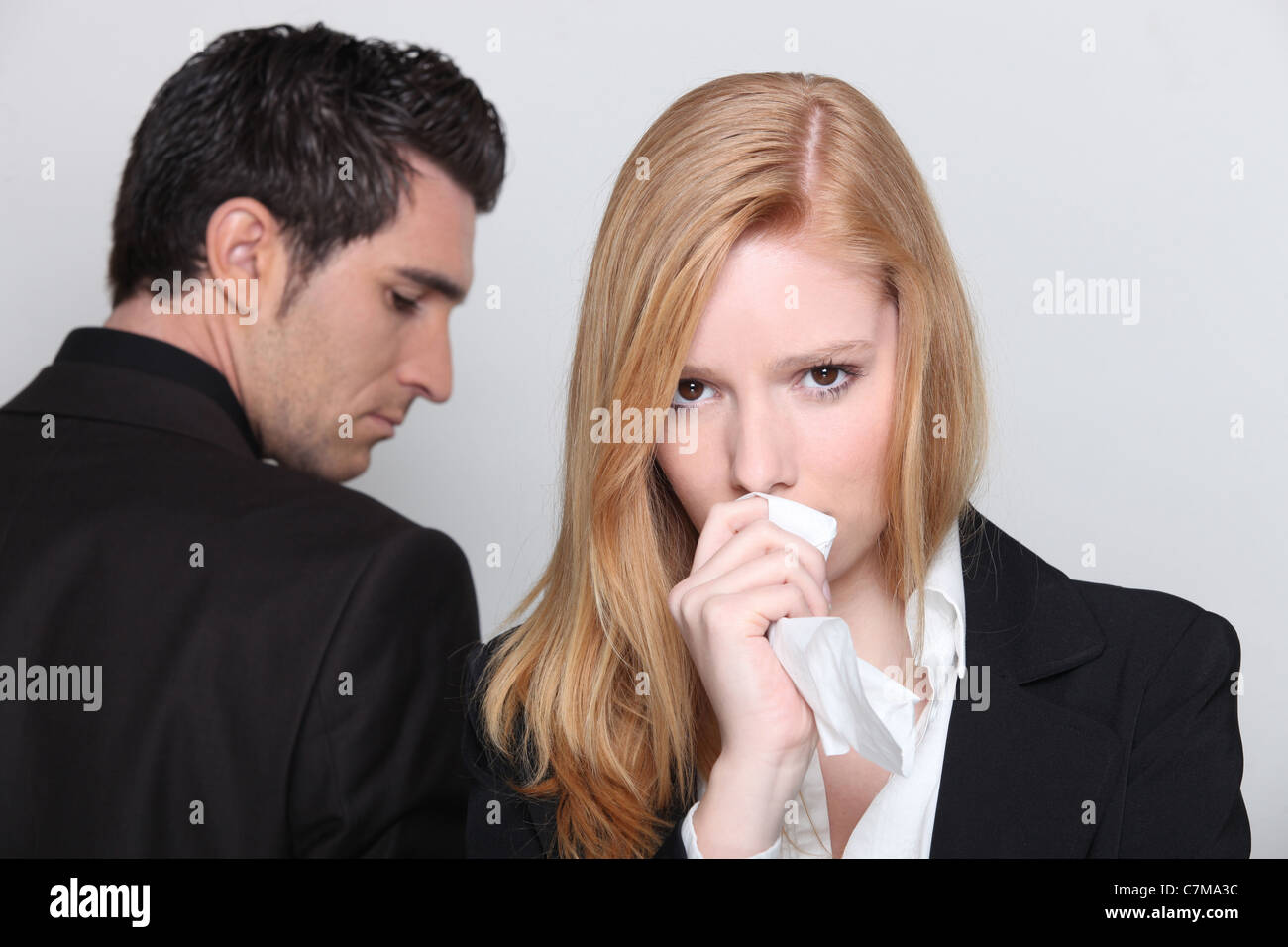Man and woman arguing Stock Photo - Alamy
