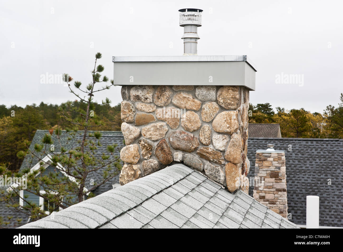 Light reflective roof and energy efficient chimney of a Green ...