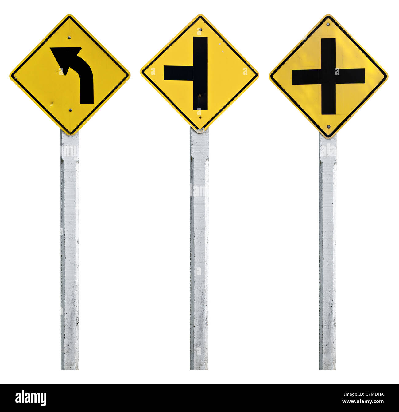 Road signs set on hi-res stock photography and images - Alamy