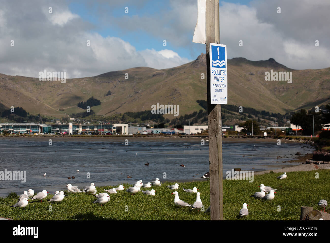 Water pollution warning sign in High Resolution Stock Photography and ...
