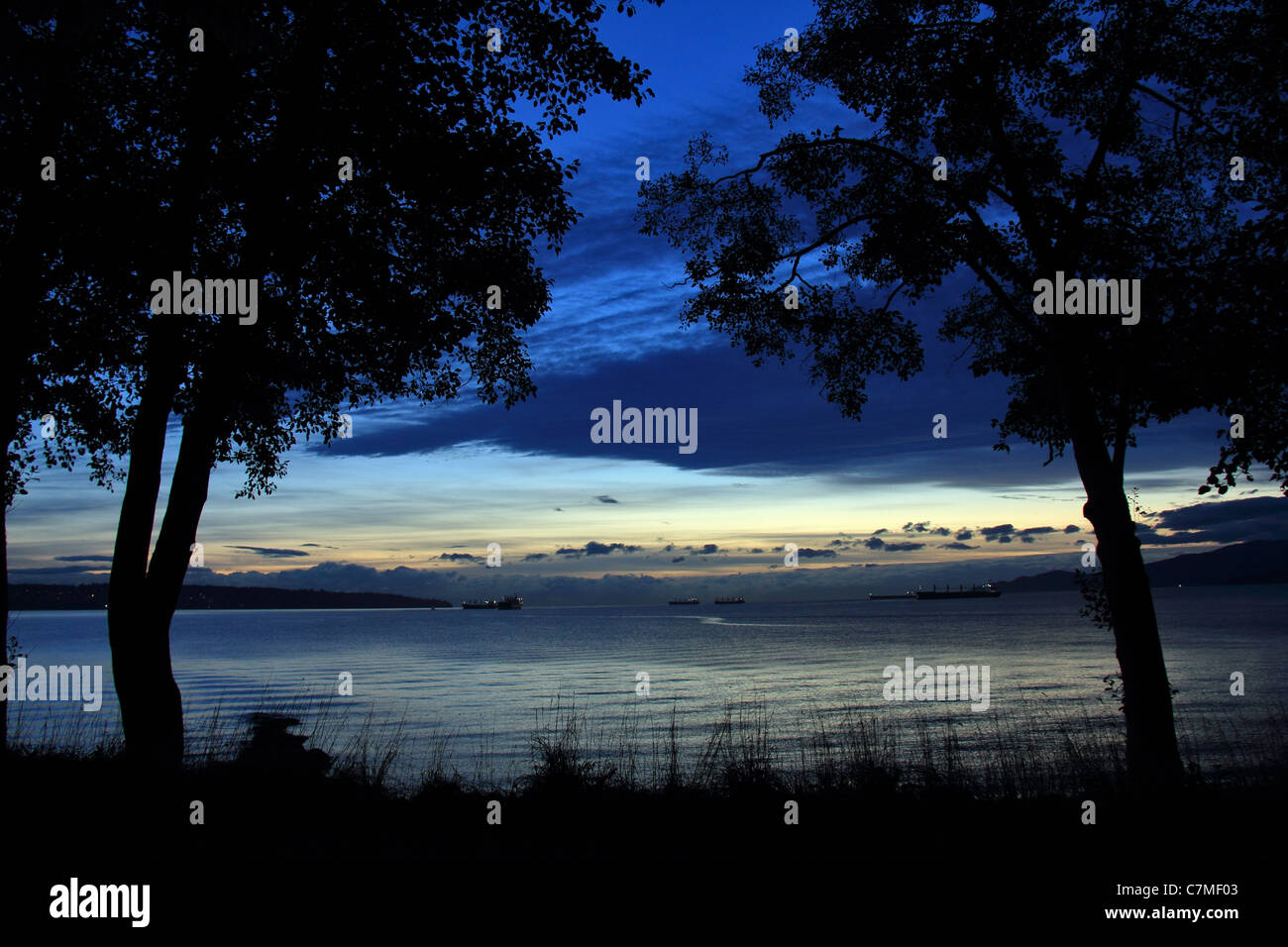 English Bay Sunset Stock Photo - Alamy
