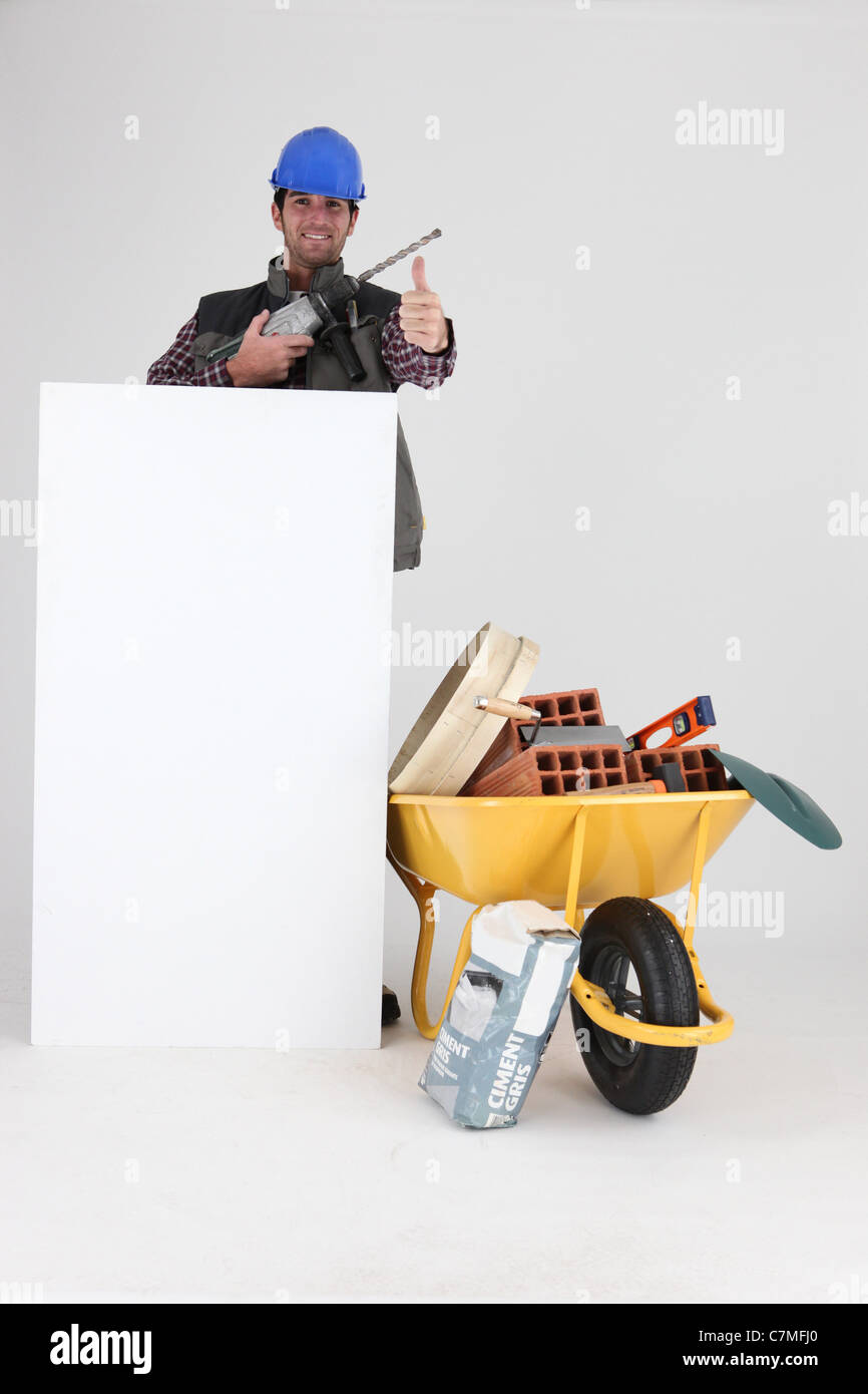 The bricklayer poster hi-res stock photography and images - Alamy