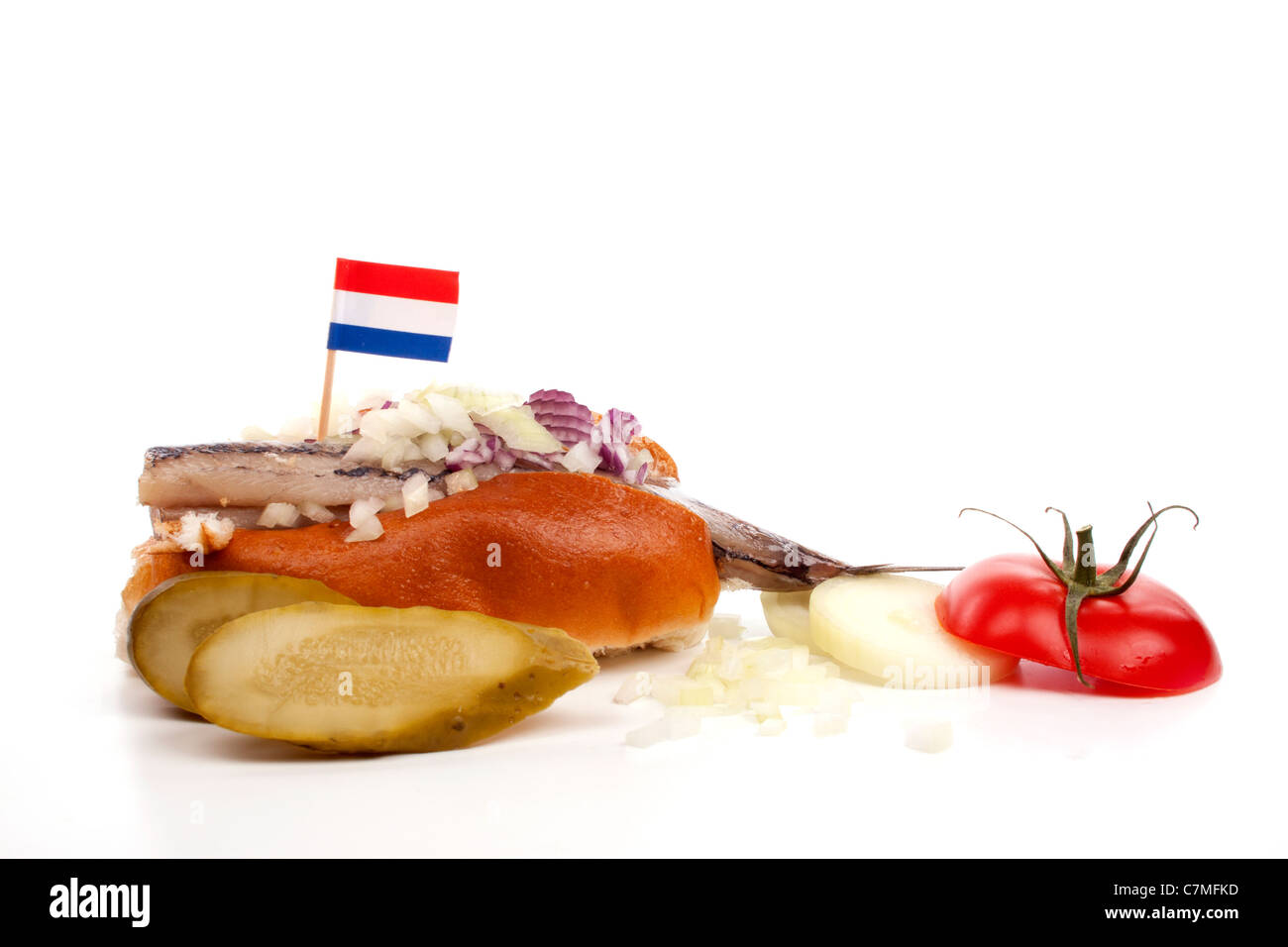 Hollandse Nieuwe Haring Cut Out Stock Images & Pictures - Alamy