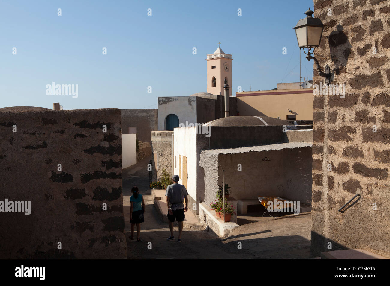 Scauri village, Pantelleria Stock Photo - Alamy