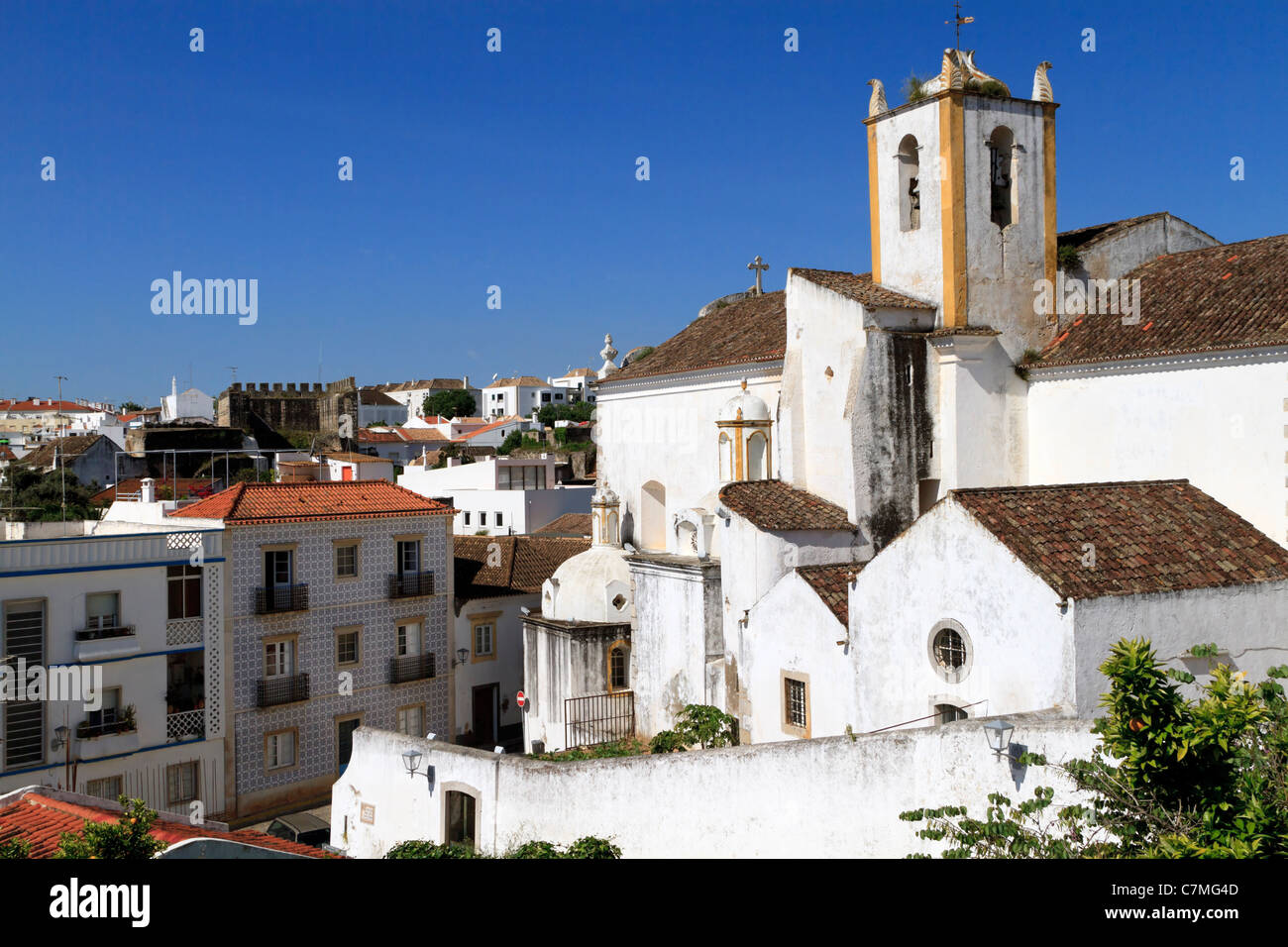Igreja da Misericordia, Tavira, Portugal. The Church of Mercy was built ...