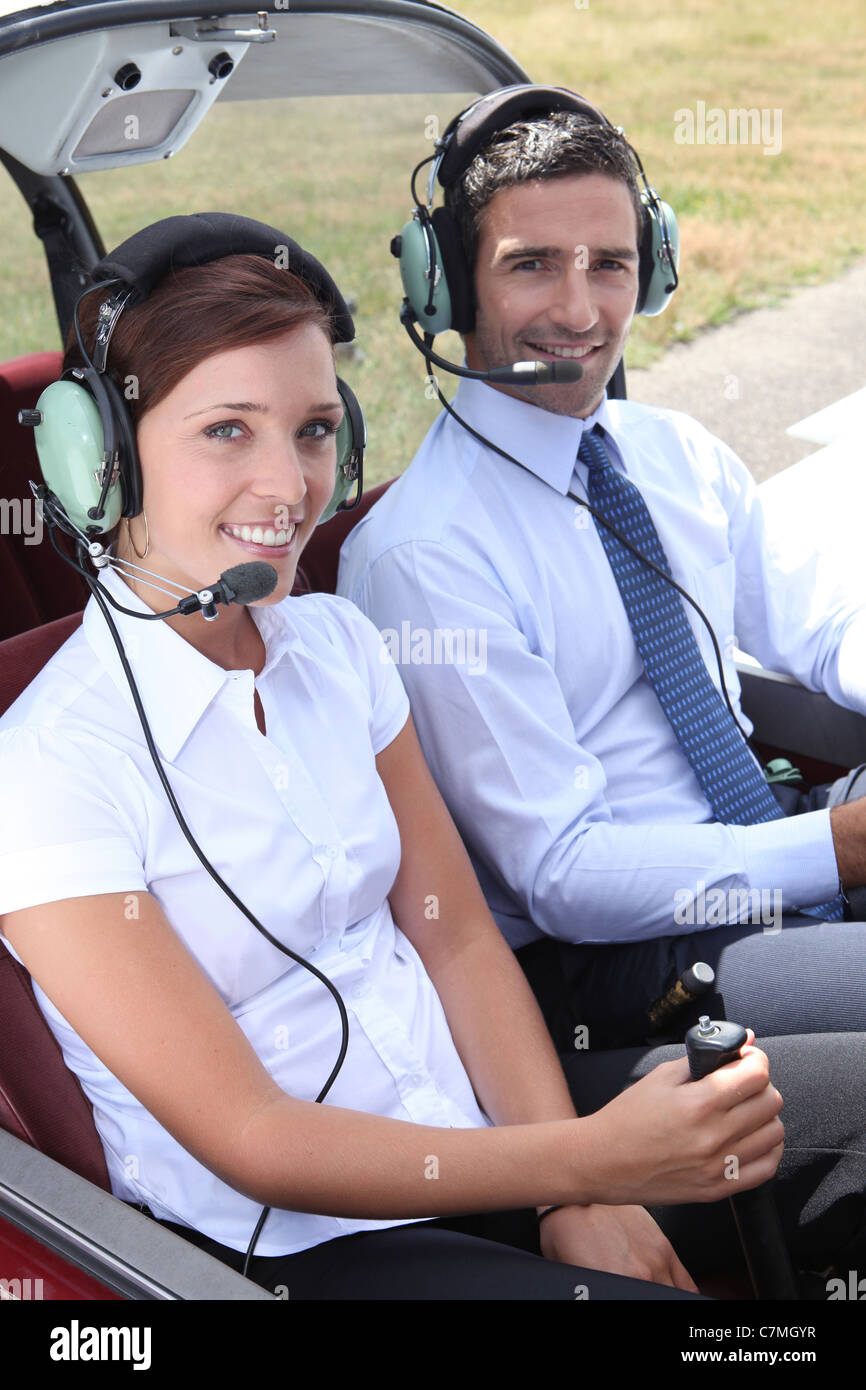 portrait of pilots Stock Photo - Alamy