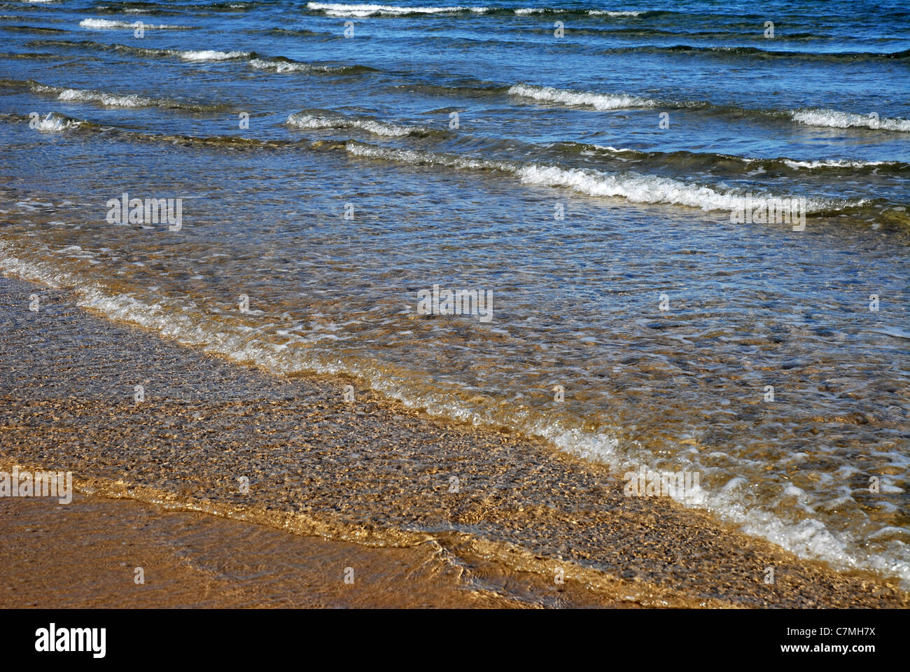 Sea water lapping shoreline hi-res stock photography and images - Alamy